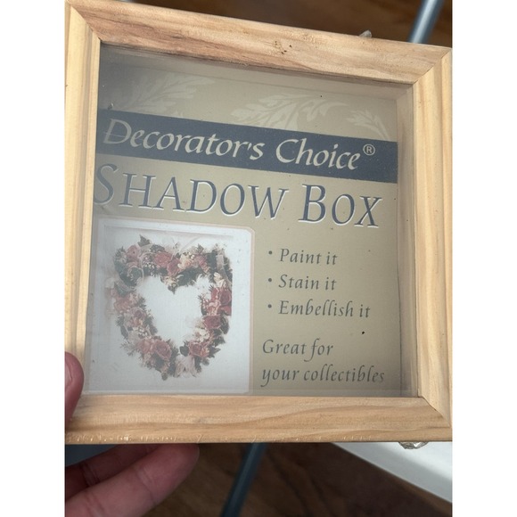 Wall Decor | Decorators Choice Decor Unfinished Pine Shadowbox | Poshmark
